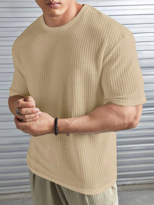 Waffle Knit T-Shirt – Celora